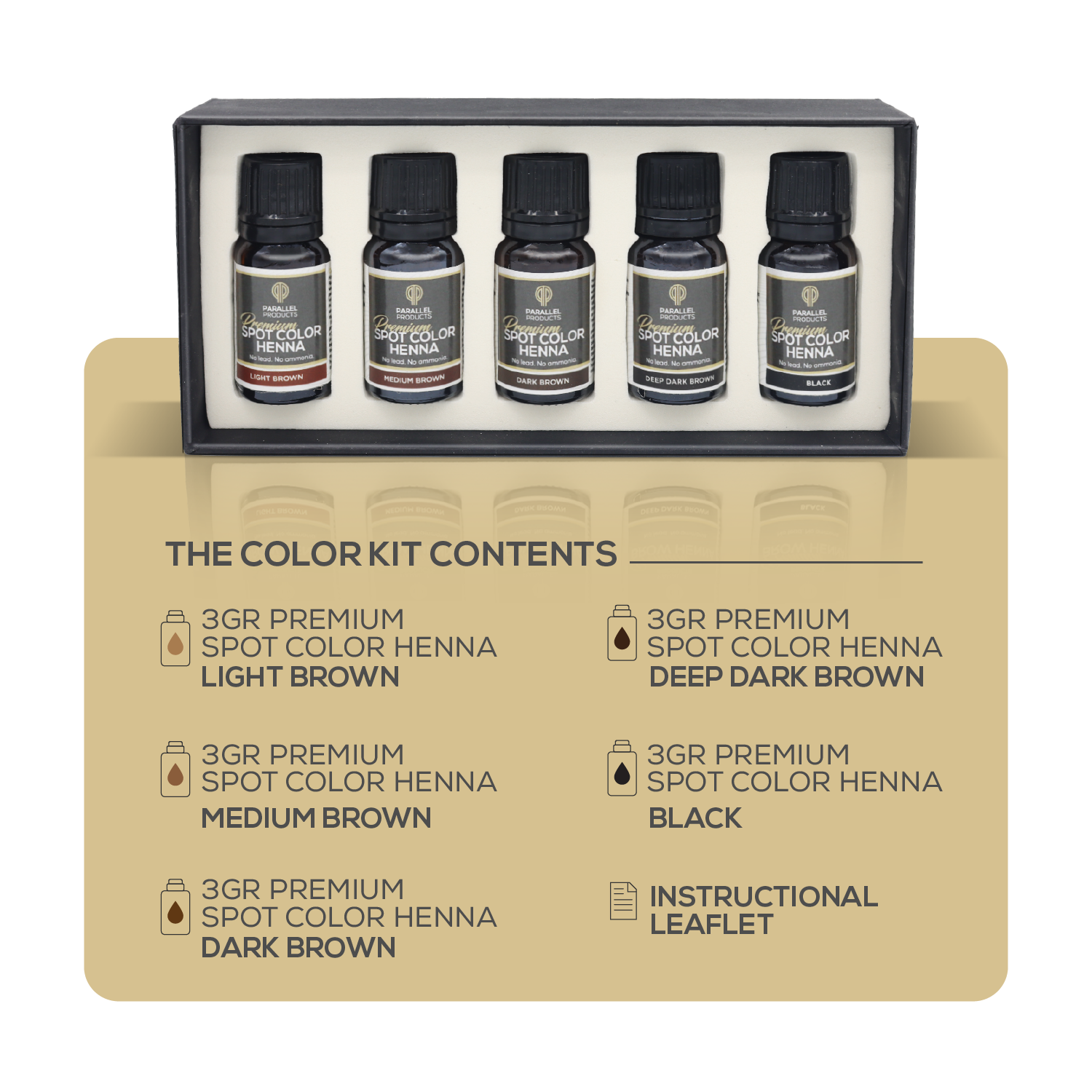 The Color Kit - (Complete Henna Color Set) | Parallel Products